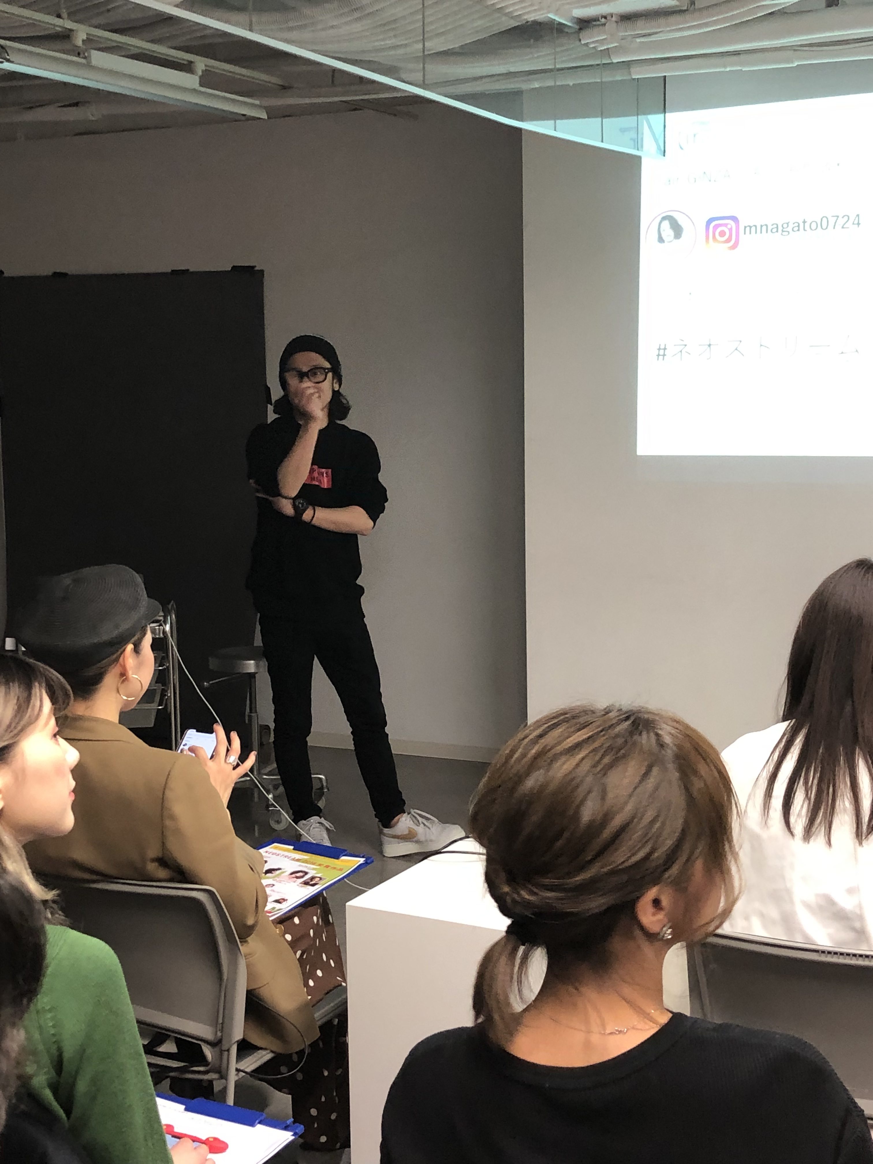 air-GINZA店長。長門さんのセミナーへ | satoshi takeuchi